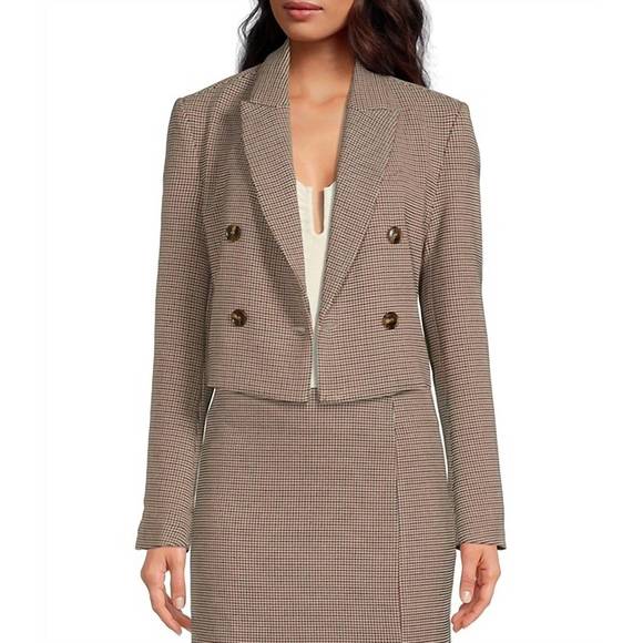 Lucy Paris | Jackets & Coats | New Lucy Paris Dan Cropped Blazer In ...